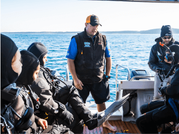 Boat Diving - Bay City Charters